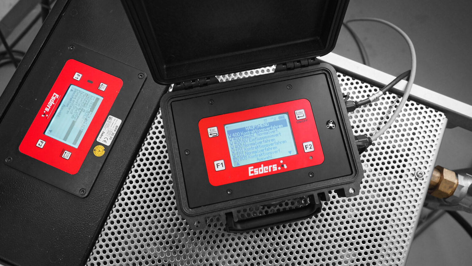 Vollautomatische Druckprüfung an Wasserleitungen mit dem smart memo ...