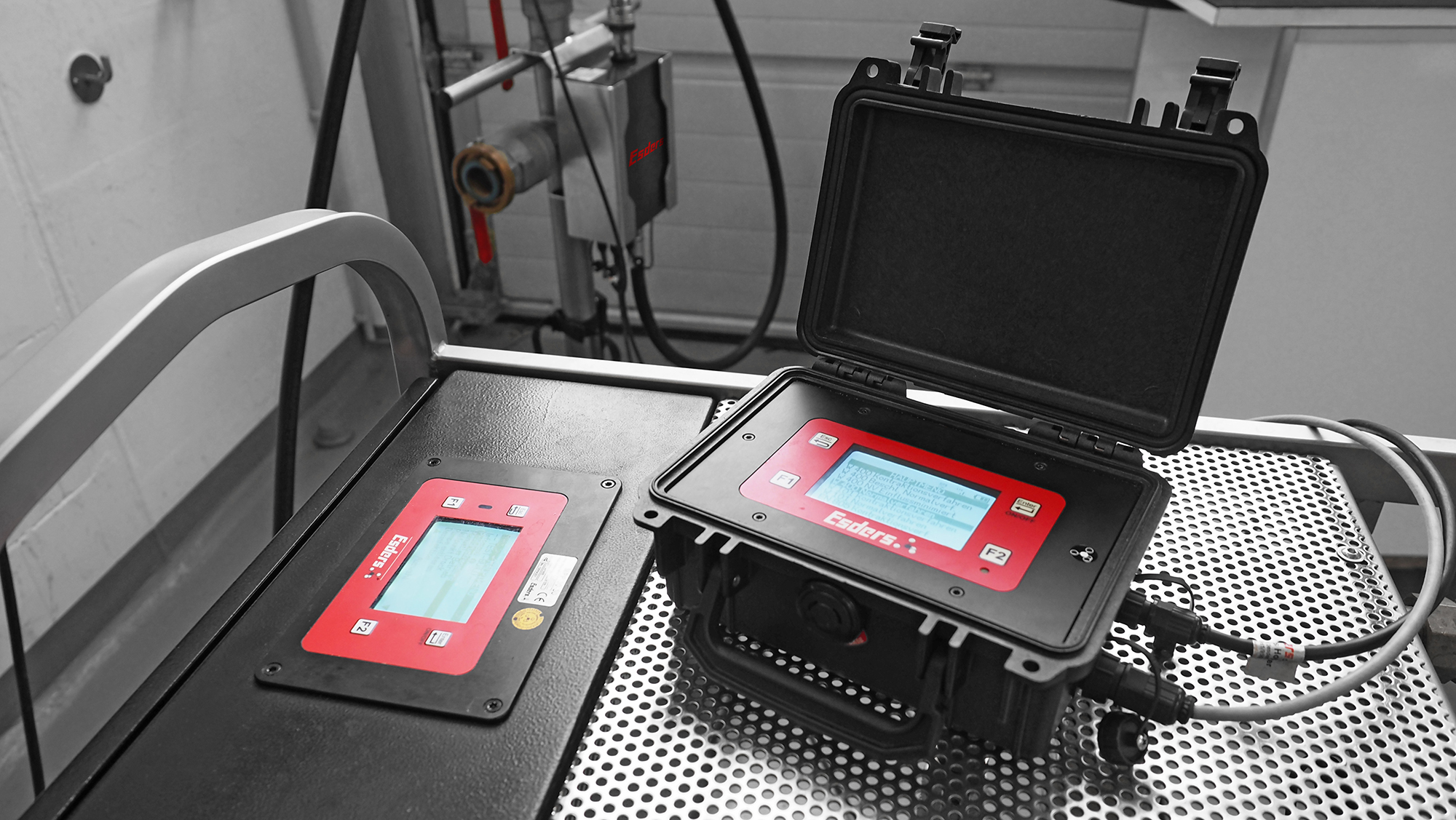 Fully automatic pressure testing on water pipelines with the smart memo ...
